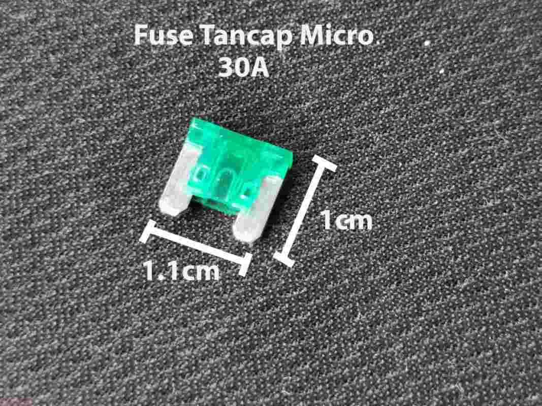 Promo Fuse micro tancap 30A - fuse 30 ampere mobil motor japan Diskon ...