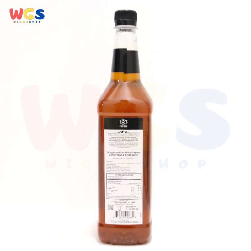 Jual 1883 Maison Routin France Syrup Gingerbread Flavored 1 Ltr - 33.8 ...
