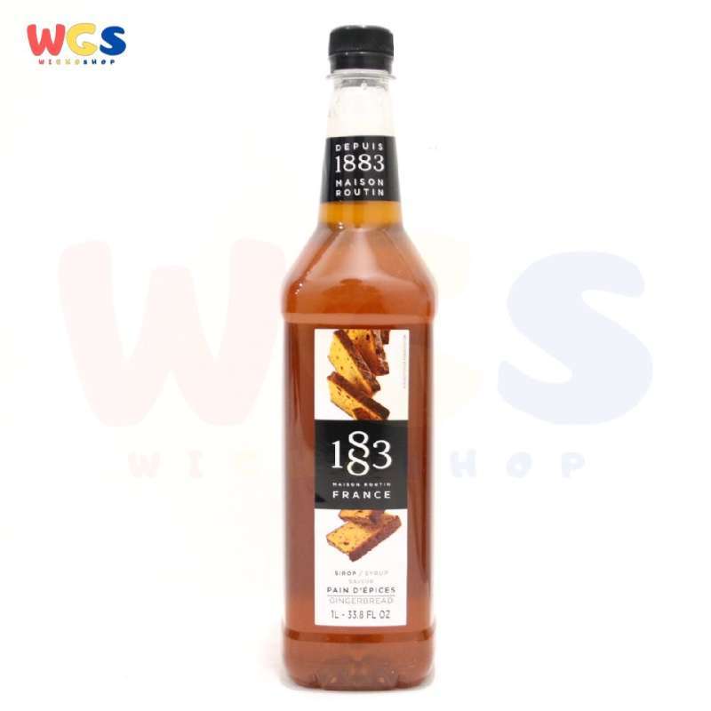 Jual 1883 Maison Routin France Syrup Gingerbread Flavored 1 Ltr - 33.8 ...