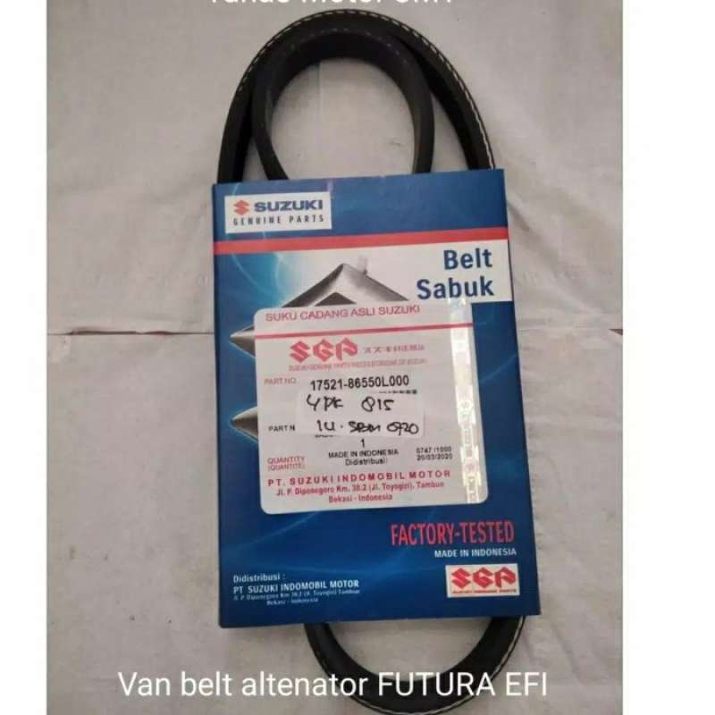Jual Fan Belt -v-belt - Tali Kipas Ac Suzuki Apv 4pk 815 Original Di Seller Adelio - Wanajaya ...