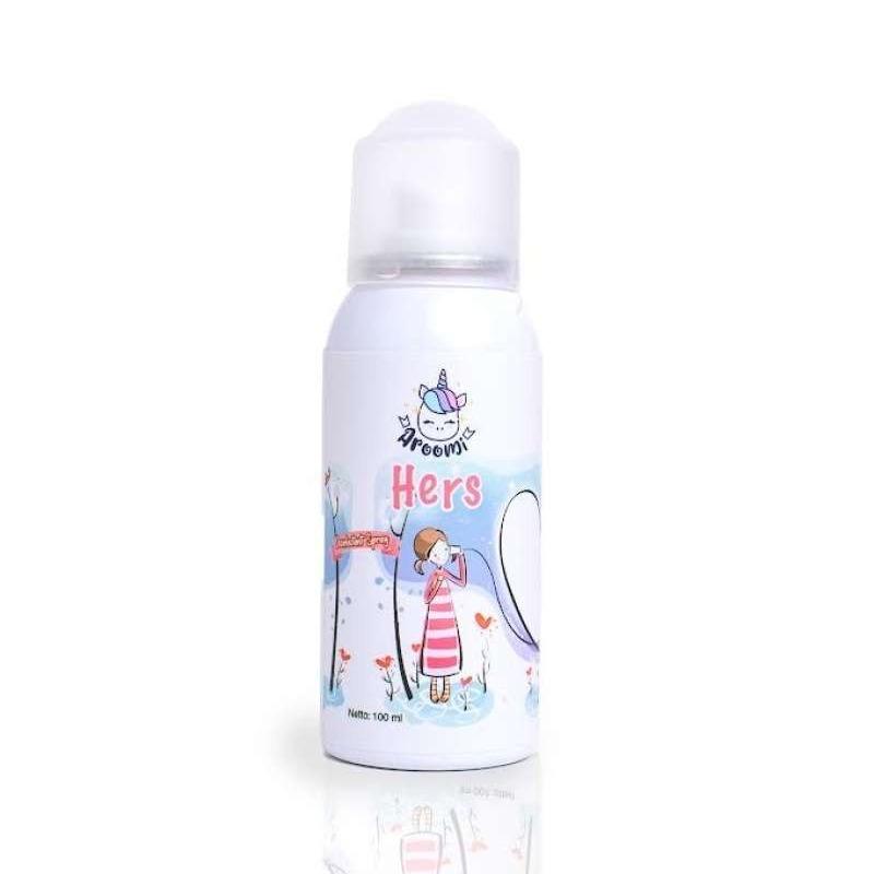 Promo Aroomi Disinfectant Spray Hers [100 mL] Diskon 28% di Seller ...