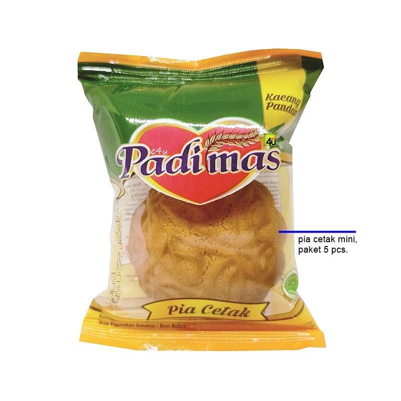 Jual Padi Mas - Pia KACANG PANDAN Cetak Mini 16g - PAKET 5 pcs di ...