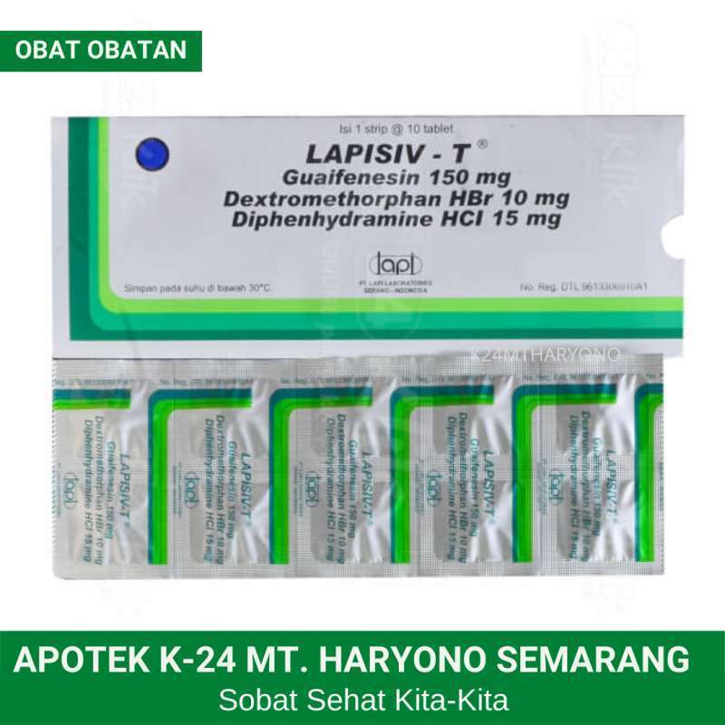 Jual Lapisiv T Strip Isi 10 Tablet - Obat Batuk Kering Dan Berdahak Di ...