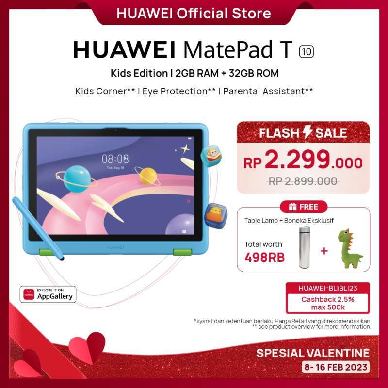 Jual HUAWEI MatePad T10 Kids Edition Tablet [2GB/32GB] | Mainan Anak ...