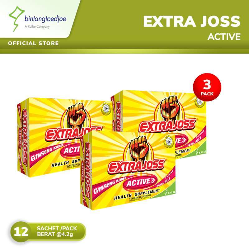 Extra Joss 1 Pack Lengkap Harga Terbaru Juli 2024 | Blibli