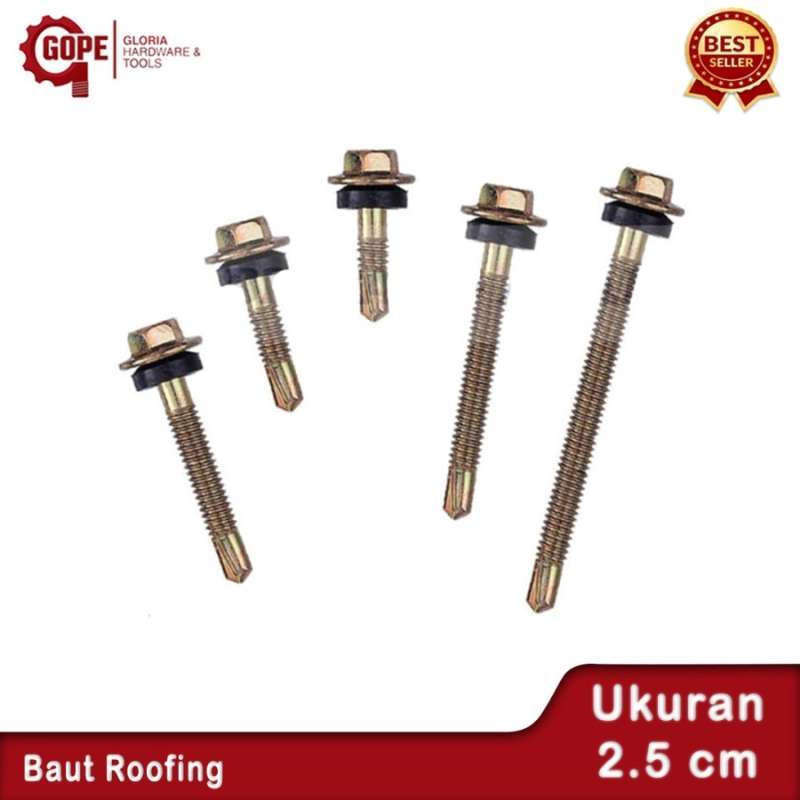 Jual BAUT ROOFING RUPING ATAP PER PCS di Seller Gope Hardware - Kota ...