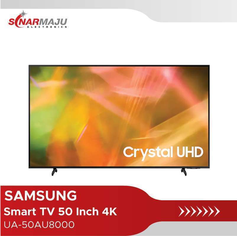 Jual LED TV 50 Inch Samsung 4K UHD Smart TV UA-50AU8000 / UA50AU8000 di ...