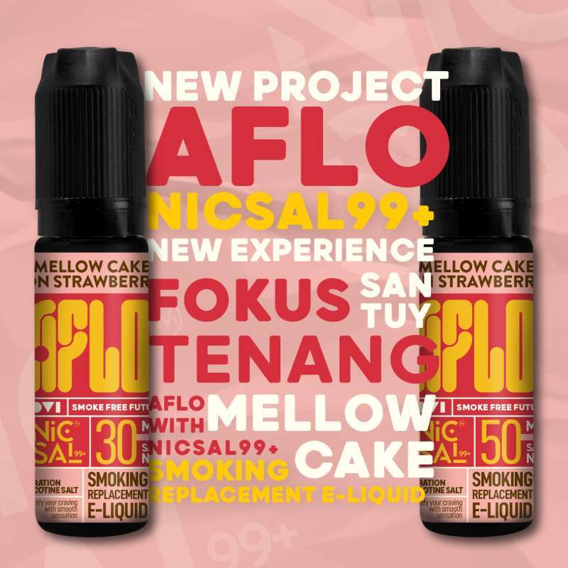 Jual LIQUID MOVI NICSAL99+ AFLO SALTNIC MELLOW - 50mg di Seller MOVI ...