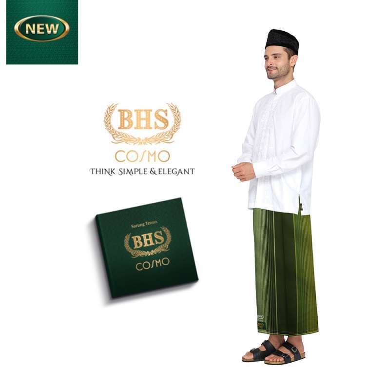 Jual Sarung BHS Cosmo Salur Besar Warna Hijau 02 di Seller Sarung BHS ...
