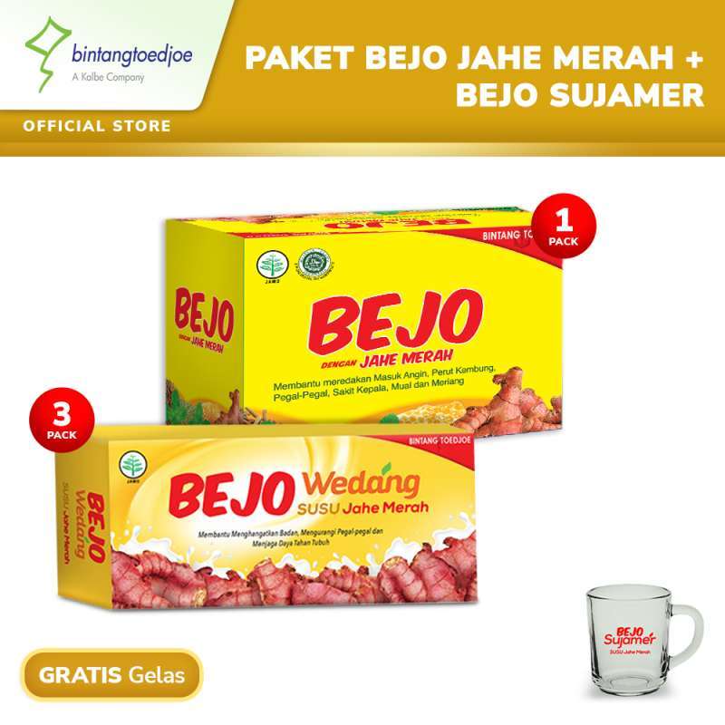 Jual Paket Bejo Jahe Merah + Bejo Sujamer Di Seller Bintang Toedjoe ...
