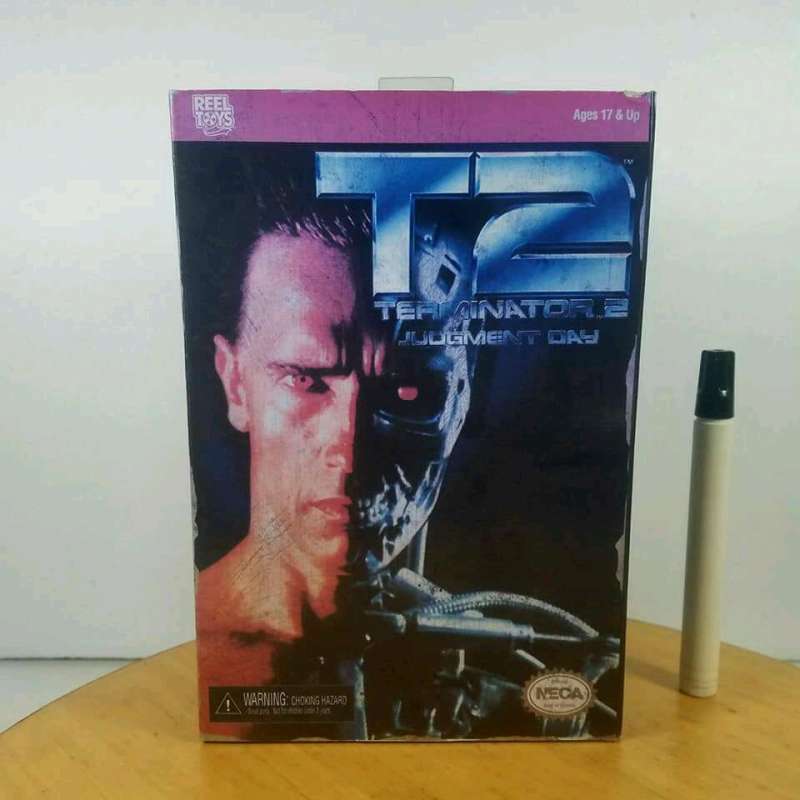 Jual neca action figure terminator 2 t800 game judgment day game series ...