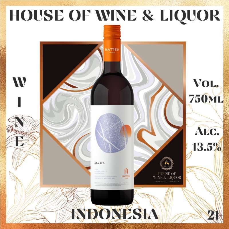 Jual Hatten Aga Red Wine 750 ML di Seller House of Wine and Liquor ...