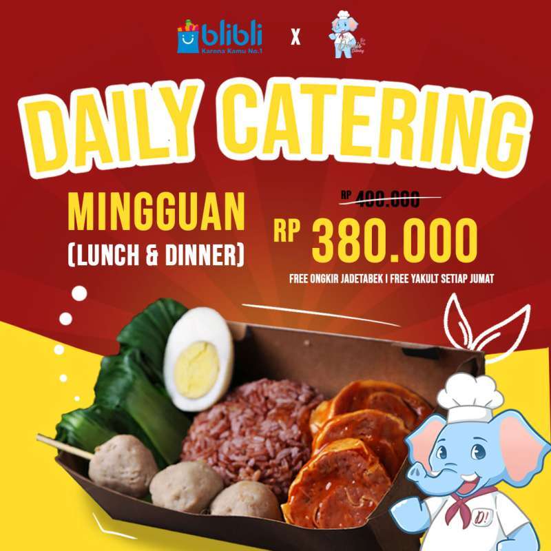 Jual Dennis Catering – Daily Catering Paket Mingguan Lunch And Dinner ...