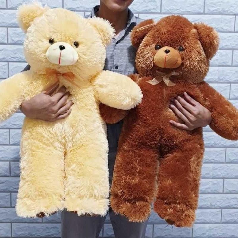 Jual boneka teddy bear jumbo ukuran tinggi 65 cm di Seller GROSIR ...