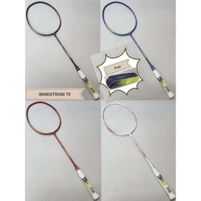 Jual Lining Windstorm 75 Li-Ning Raket Badminton Original di Seller ...