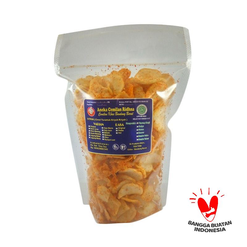 Jual Aneka Cemilan Ridhna Citruk Hot Pedas Original Makanan Ringan [200 ...