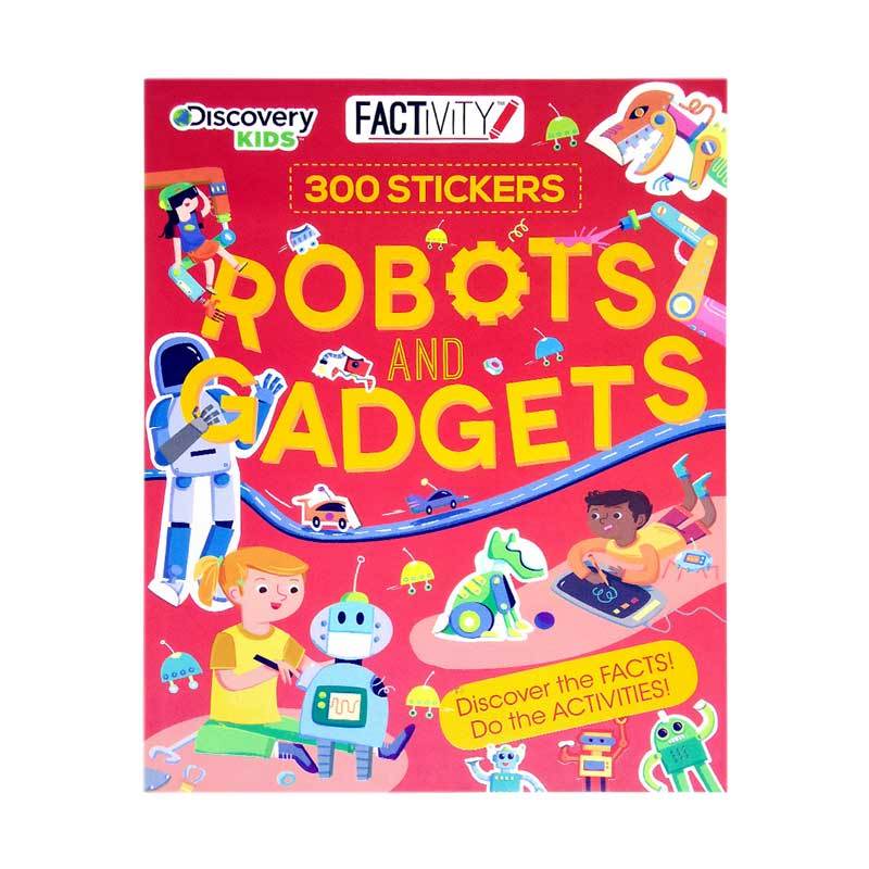Jual Genius Baby Factivity 300 Stickers Robots and Gadgets Buku Edukasi Anak di Seller Genius ...