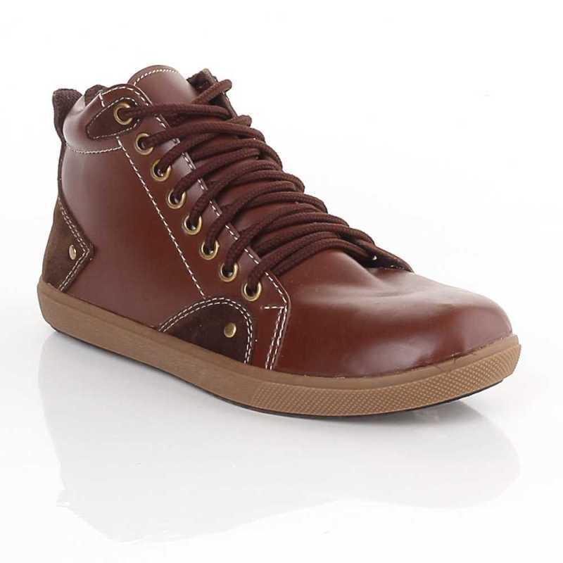 Jual Sepatu Semi Boots Boot Pdl Jenggel Safety Koboy Cowboy Bikers ...