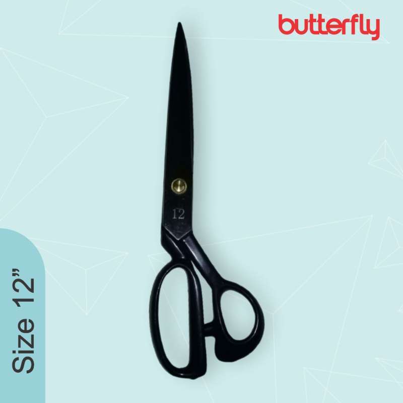 Jual Gunting Jahit Merk Butterfly - Hitam 12 di Seller Butterfly ...