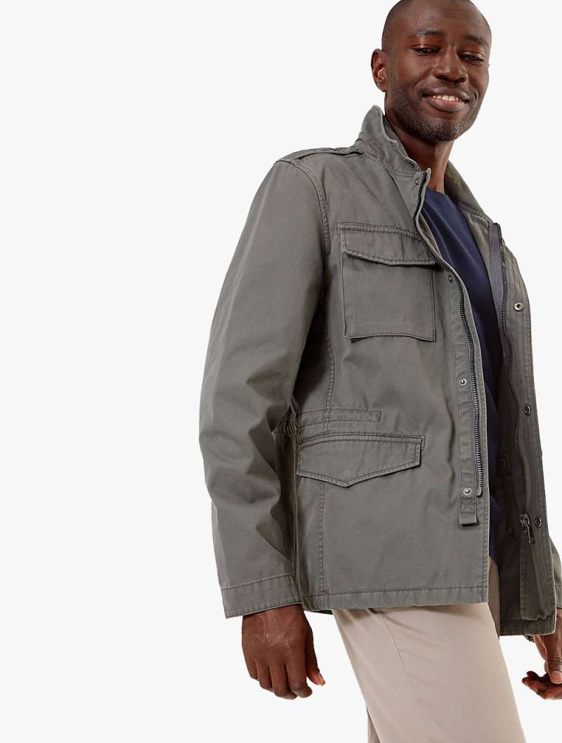 Jual MARKS & SPENCER - Jaket Pria - Cotton Utility Jacket di Seller ...