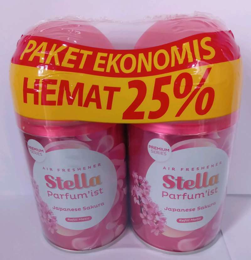 Promo Stella refill matic 225 japanese sakura isi 2 paket hemat Diskon ...