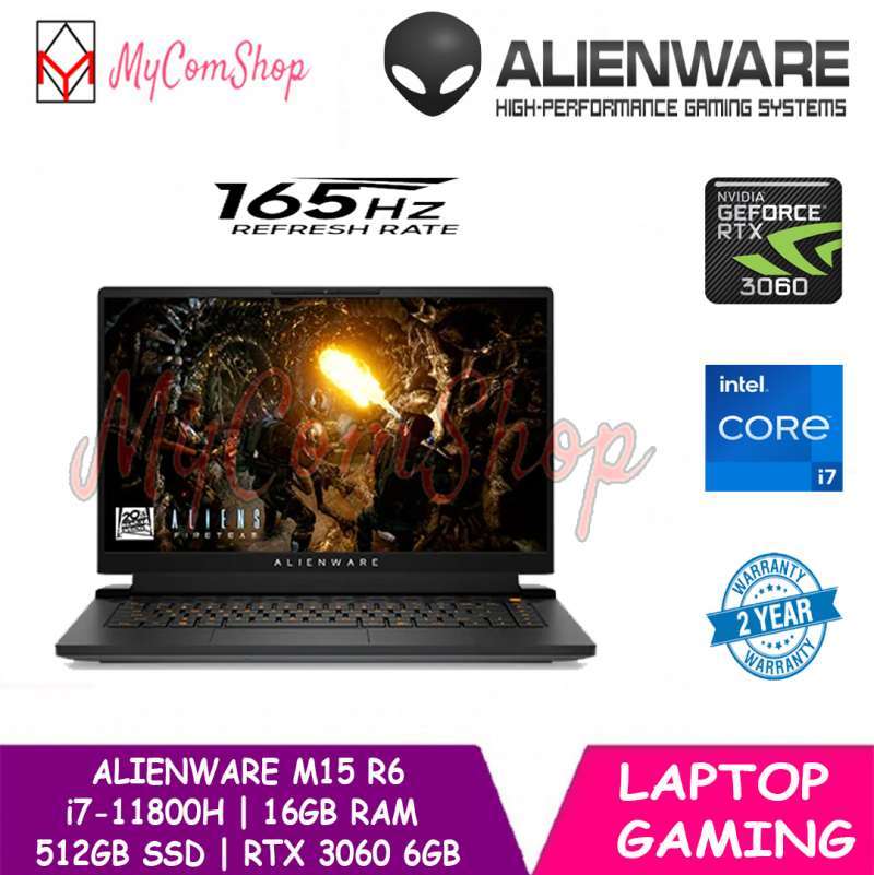 Jual Alienware M15 R6 I7-11800h 16gb Ram 512gb Ssd Rtx 3060 6gb Di ...