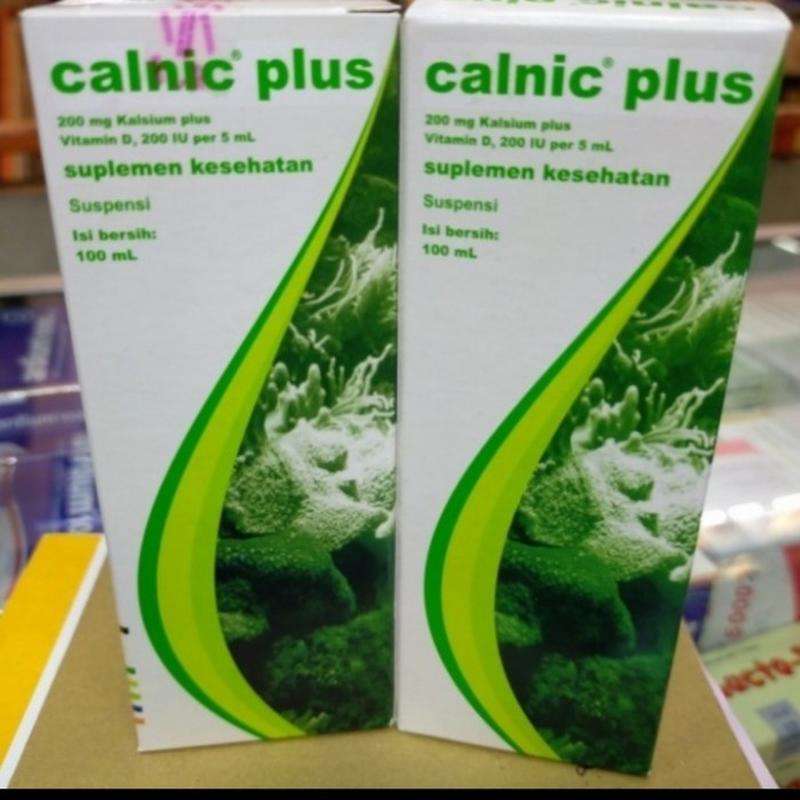 Jual Original Calnic,,Plus,,Sirup,,100ml,,Vitamin,,D,,&,,Calcium di ...