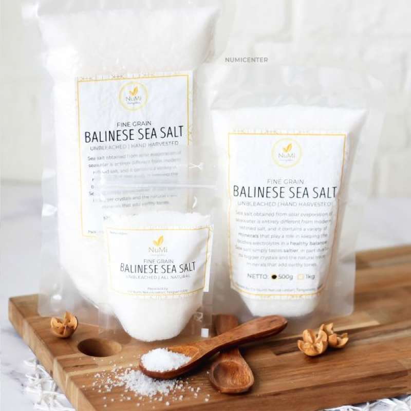 Jual 1kg Sea Salt Natural Bali Seasalt Fine Grain Garam Laut Bali 1000g ...