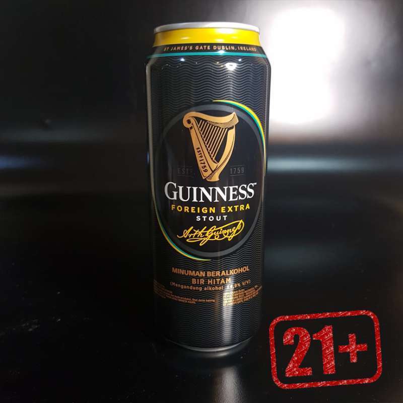 Promo Guinness Stout Can 500ml Diskon 15% di Seller JOJO STG - Kota ...