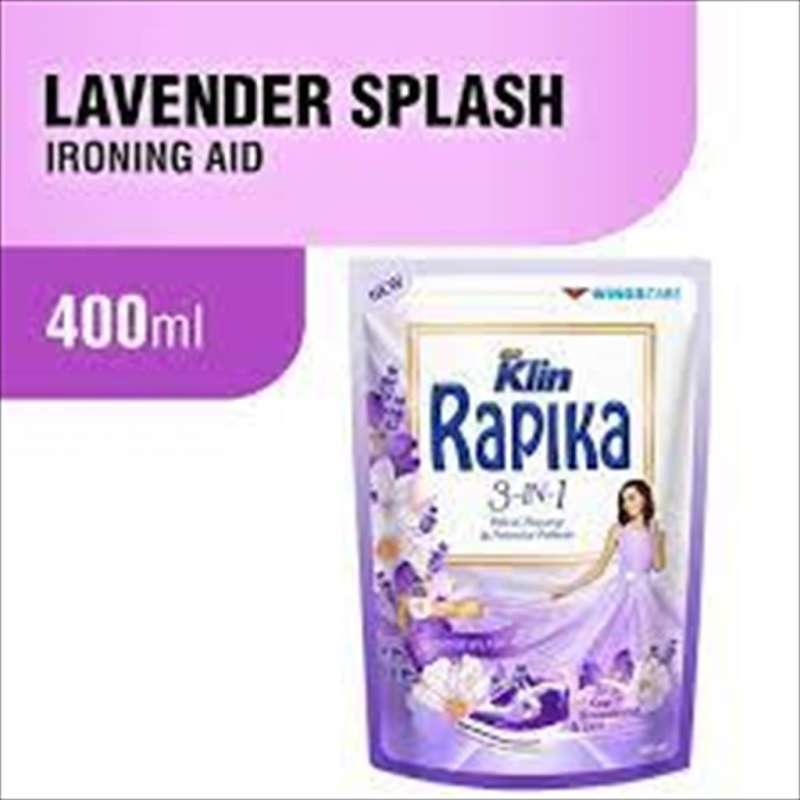 Jual Rapika 3in1 Pellicin Pakaian Lavender Splash - Ungu 400 Ml Di ...