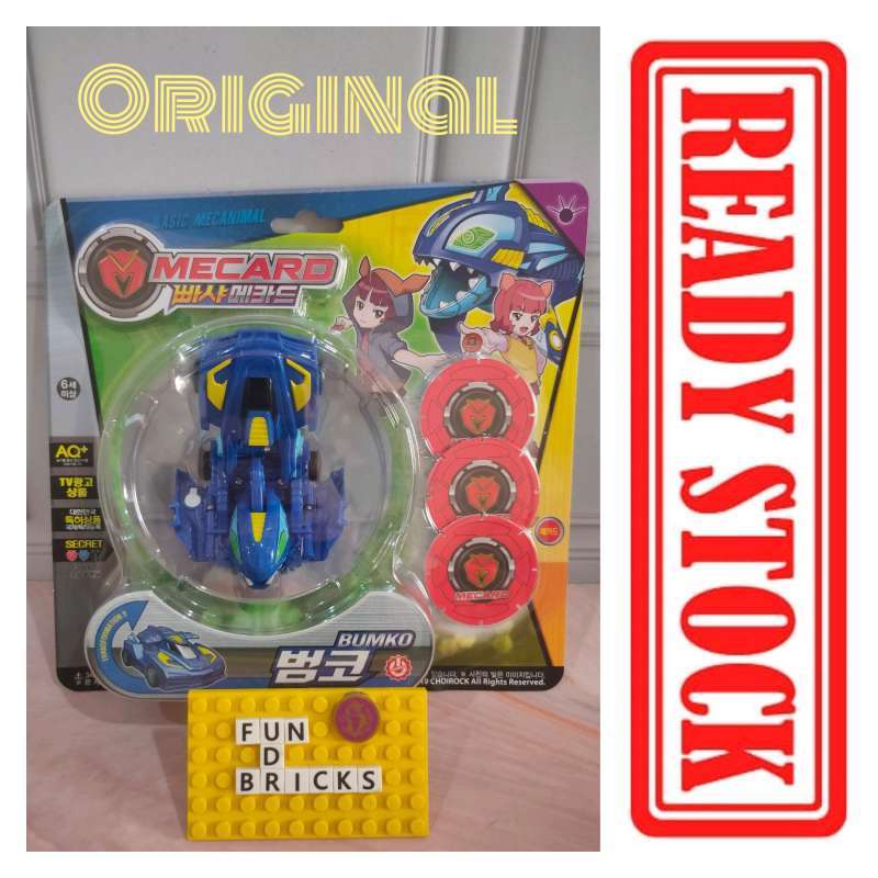 Promo Turning Mecard Basic Mecanimal Bbasha Bumko Diskon 45% di Seller ...
