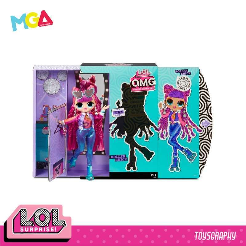 Jual LOL Surprise OMG Doll Series 3 ROLLER CHICK Disco Sk8er Fashion ...