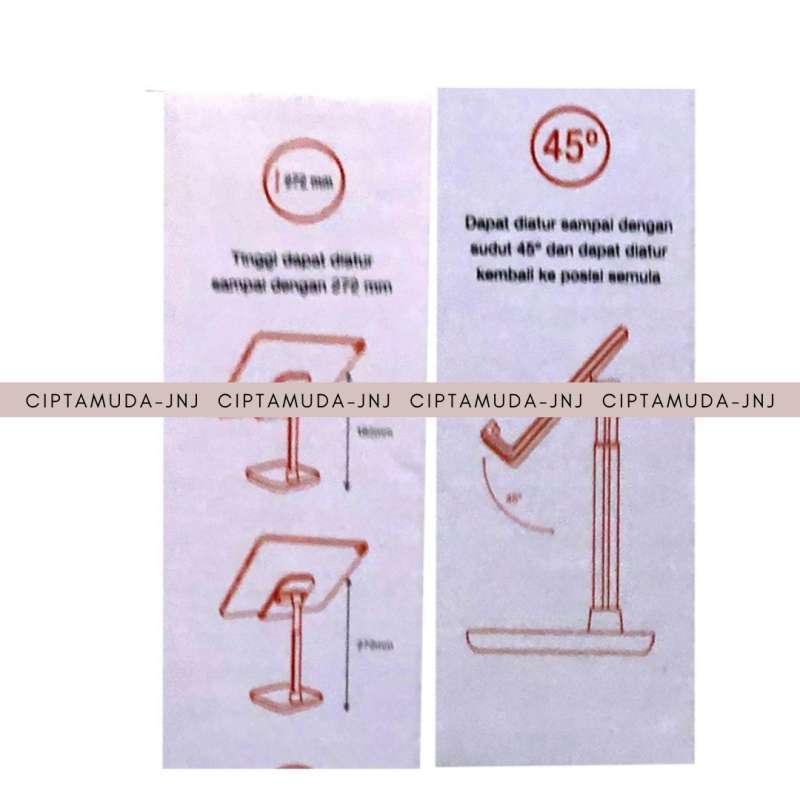 Jual Ataru Phone Stand Standing Holder Tempat Tatakan Handphone Hp Di ...