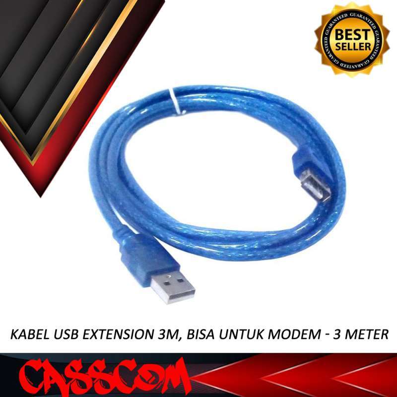 Jual Kabel Usb Extension 3m, Bisa Untuk Modem - 3 Meter Di Seller ...