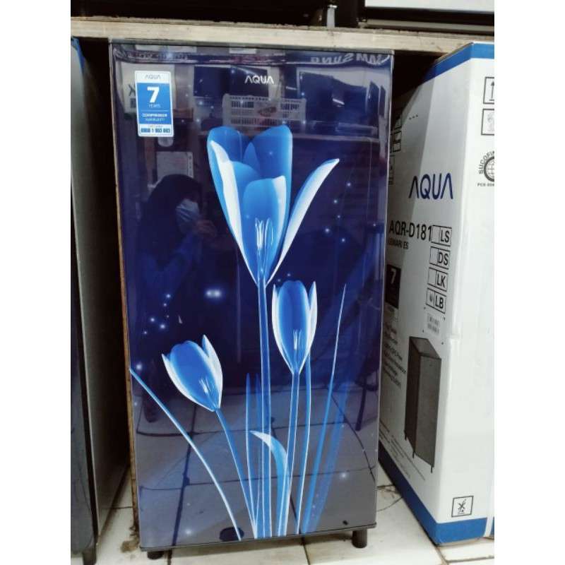 Jual Kulkas Aqua Aqr-d181 Lb / Lk Bunga 1 Pintu Depok Di Seller Metro ...