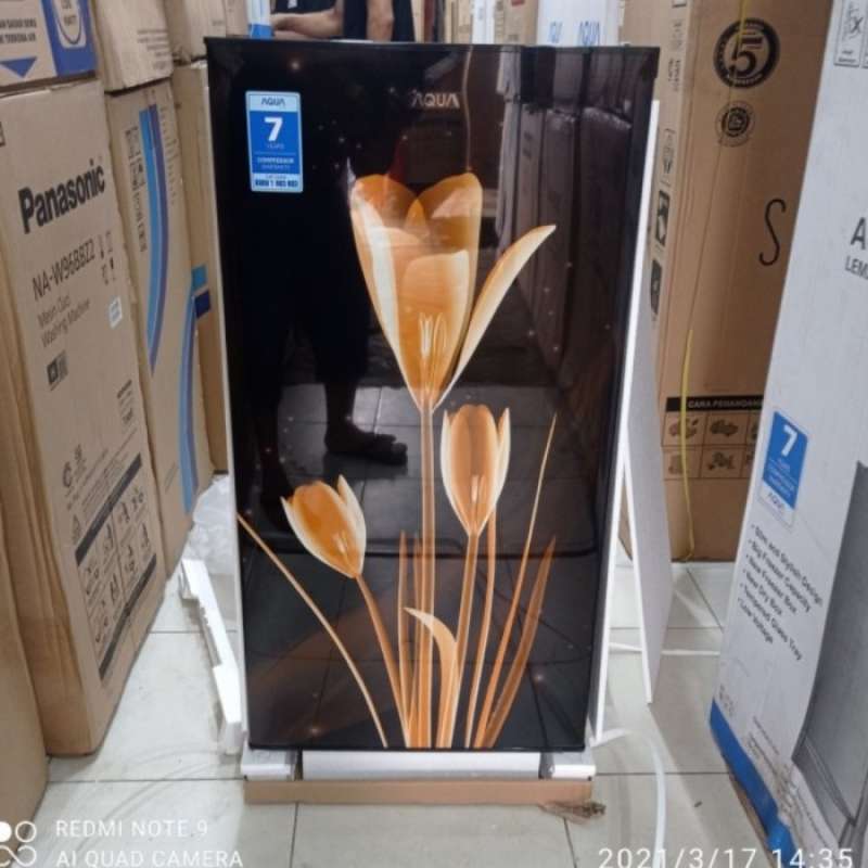 Jual Kulkas Aqua Aqr-d181 Lb / Lk Bunga 1 Pintu Depok Di Seller Metro ...