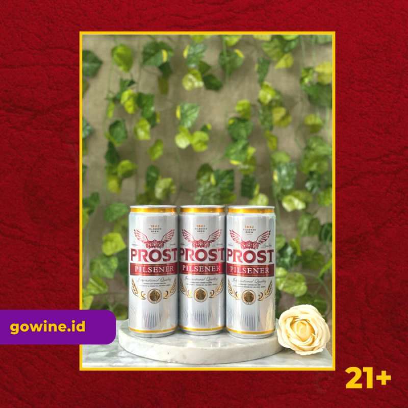 Jual Prost Can Pilsener 320ml - Prost Bir Kaleng - Prost Beer - Promo 3 ...