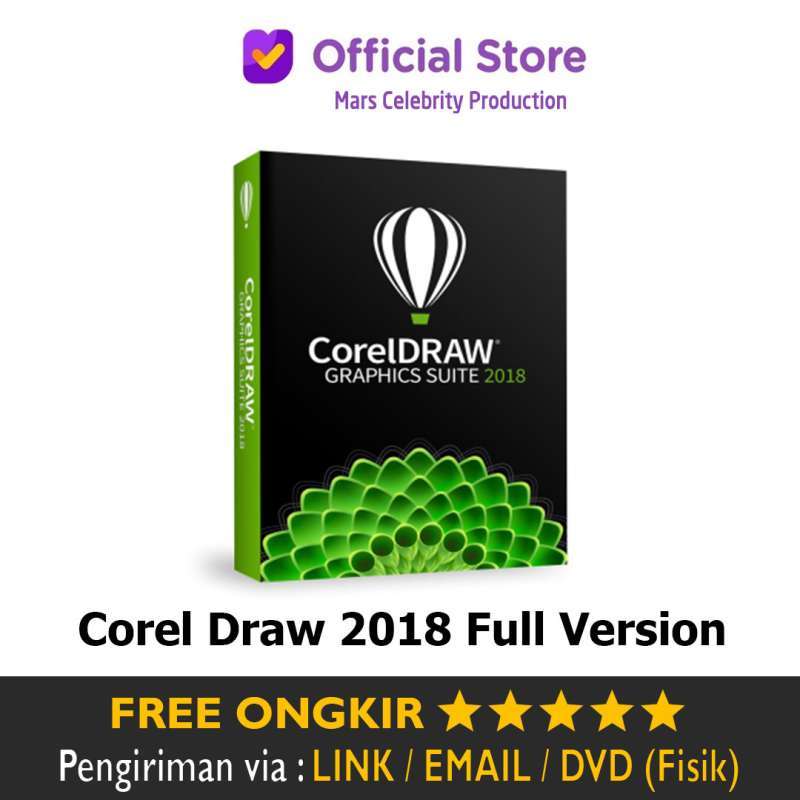 Jual Software Corel Draw 2018 Full Version Coreldraw 2018 Lifetime Pro ...