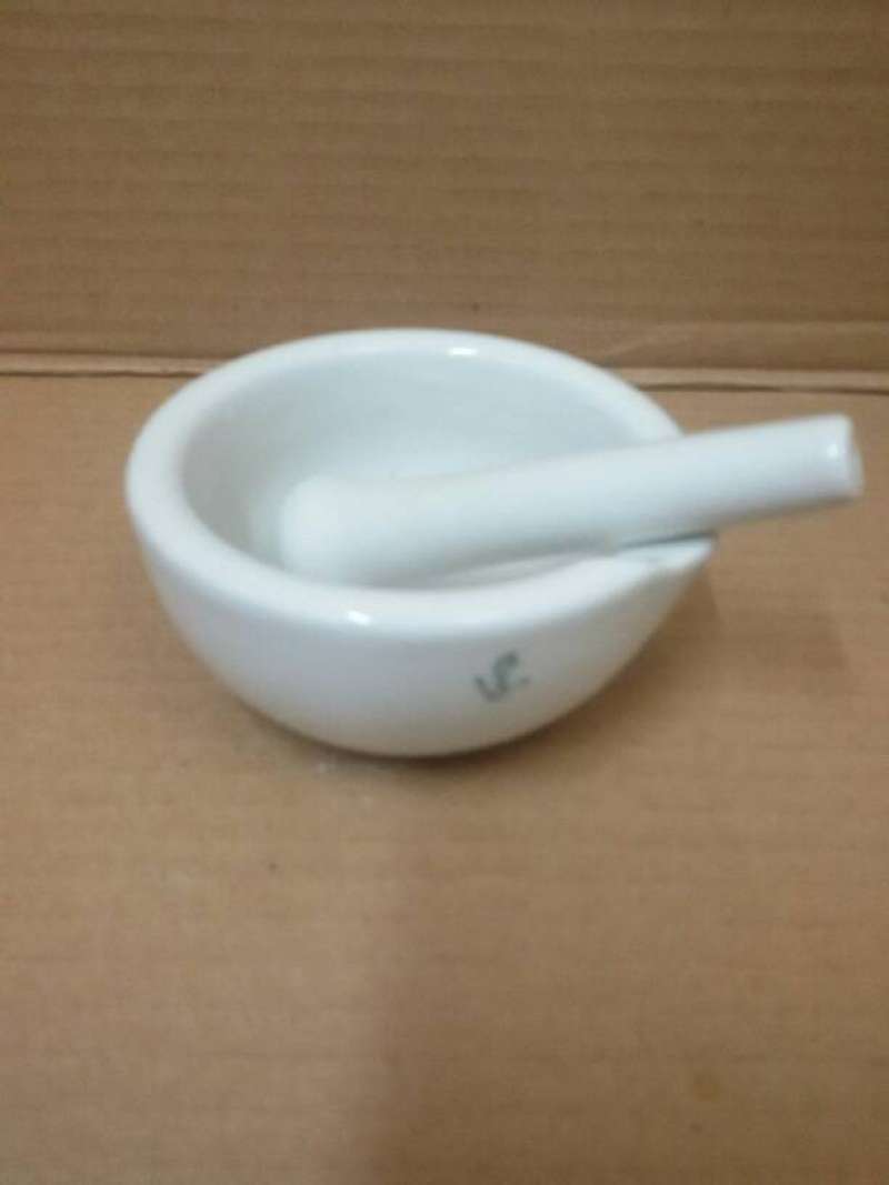 Jual MORTAR PENGGERUS/MORTAL PENUMBUK OBAT DIAMETER 8CM di Seller ...