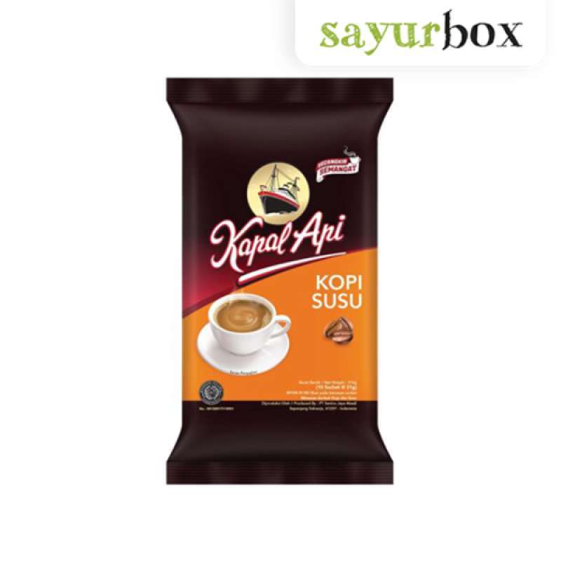 Jual Kapal Api Kopi Susu 1 Bag Isi 10 x 31 gram Sayurbox - JKT di ...