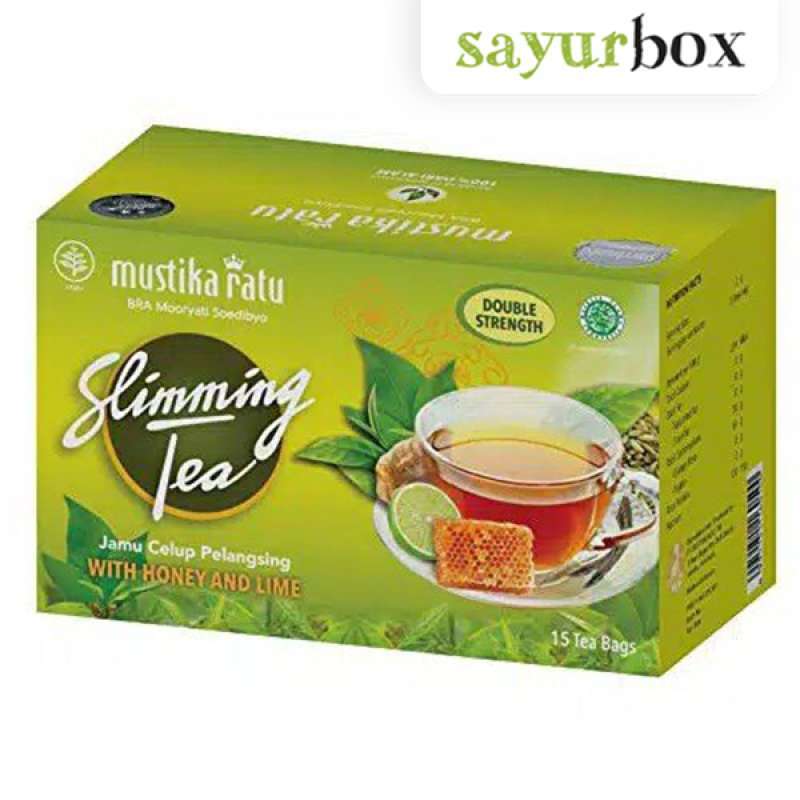 Jual Mustika Ratu Slimming Tea Honey and Lime 15 bags 2 gr 1 pack ...