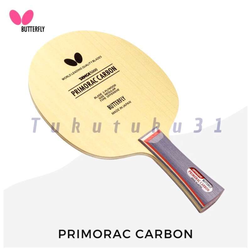 Jual Jual Bet Pingpong Butterfly Primorac Carbon | Legendaris ! di Seller Cipta Narada - Wijaya ...