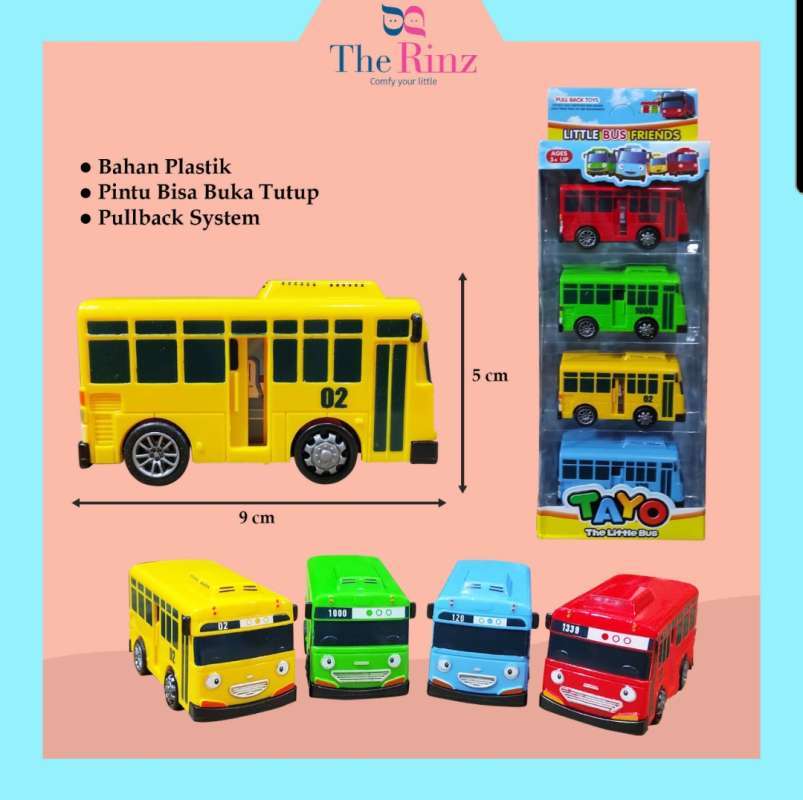 Jual tayo the little bus tayo mainan anak di Seller Momkids_rinz ...