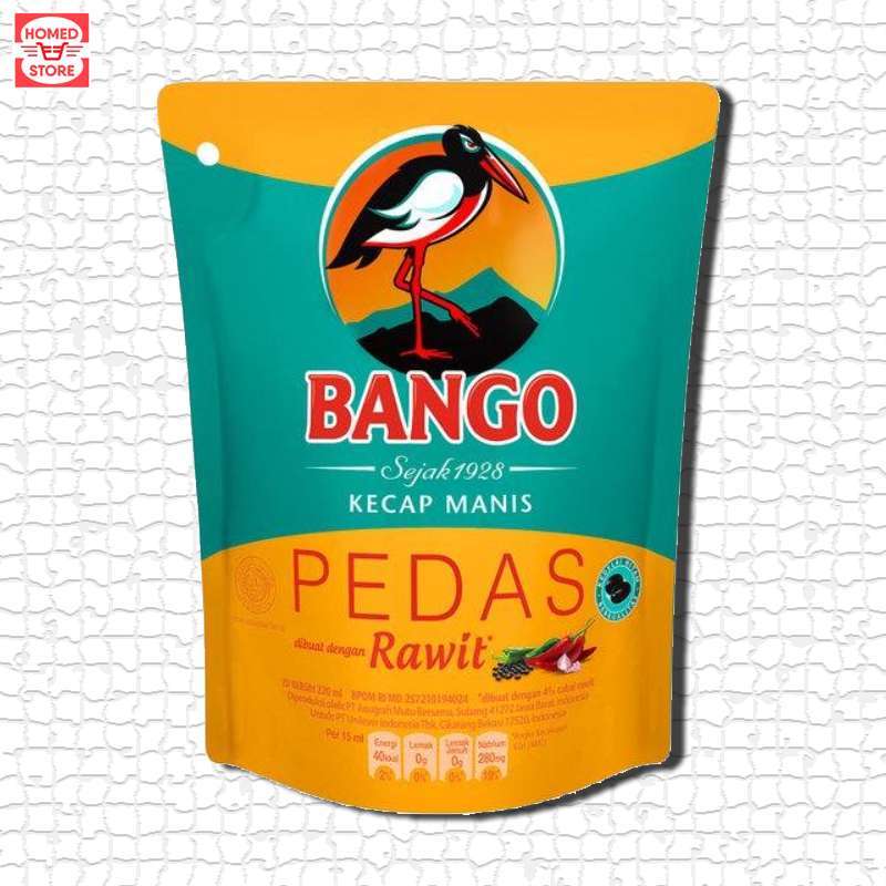Jual Kecap Bango Pedas Rawit 220mL - Kecap Manis dengan Cabe Rawit ...