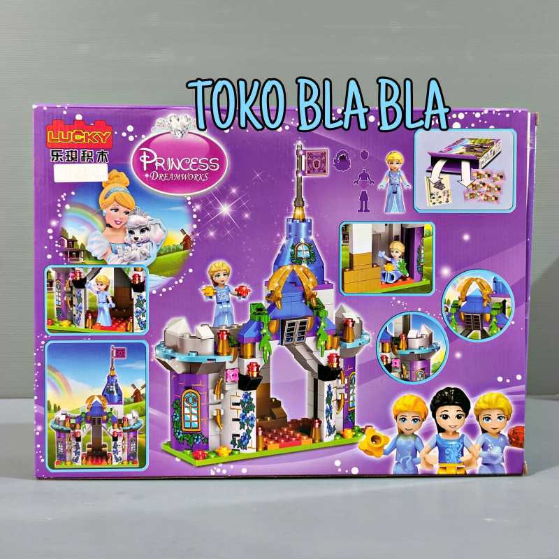 Jual Brick Lucky 20039Q Princess DreamWorks Castle Minifigure Janet ...
