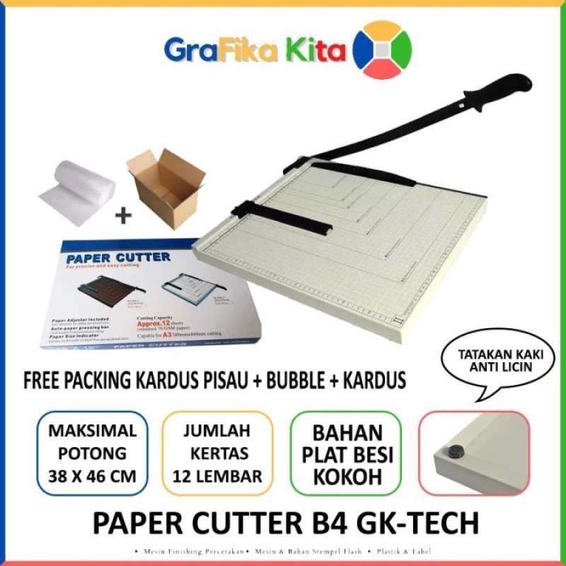 Jual Paper Cutter A3 Alat Potong Kertas Pemotong Kertas Kenko Joyko