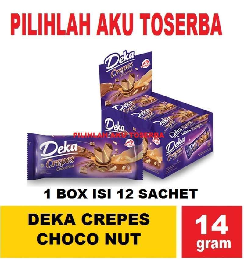Jual Deka Crepes Choconut 14 Gr - ( Harga Per Box ) Di Seller Pilihlah ...