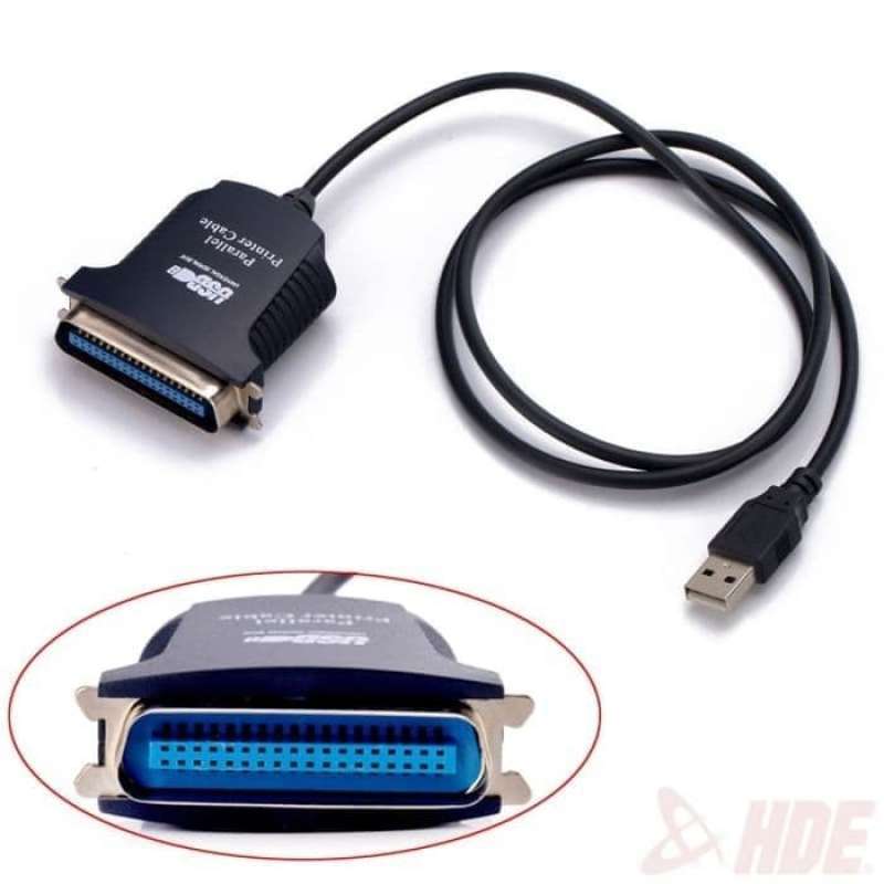 Jual USB 2 Paralel Cable - Kabel LPT Usb to Parallel Printer kabel ...