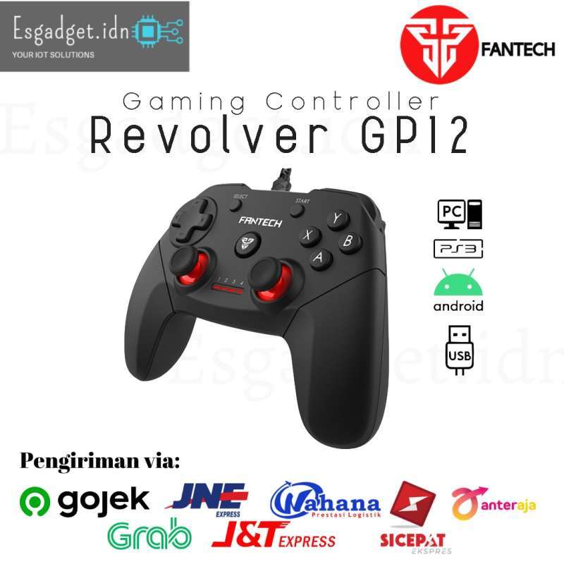 Jual Fantech Gaming Controller Gamepad Joystick USB REVOLVER GP12 di ...