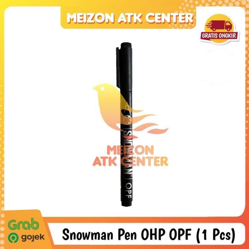 Jual SNOWMAN Spidol Permanent OHP OPF/Spidol Waterproof/Spidol Pulpen ...